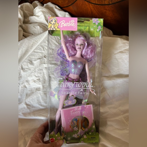 Mattel | Toys | New Fairytopia Purple Sparkle Fairy Barbie Doll Nib W ...